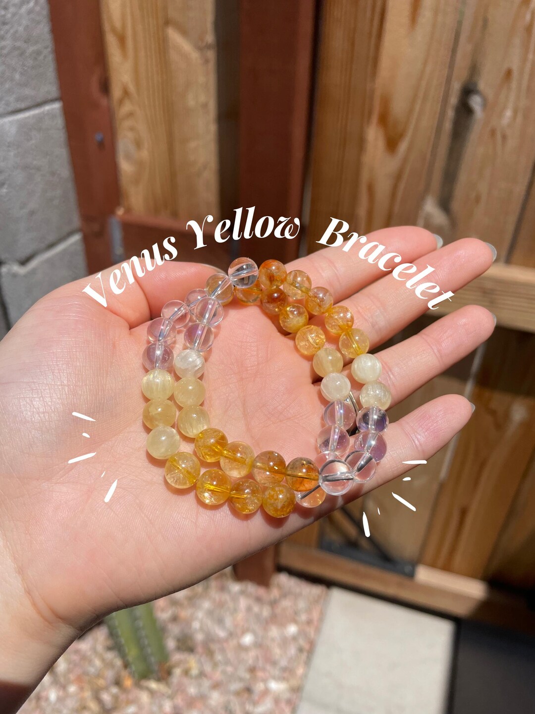 Venus Yellow Cosmic Aura Bracelet Healing Clarity Focus Success ...