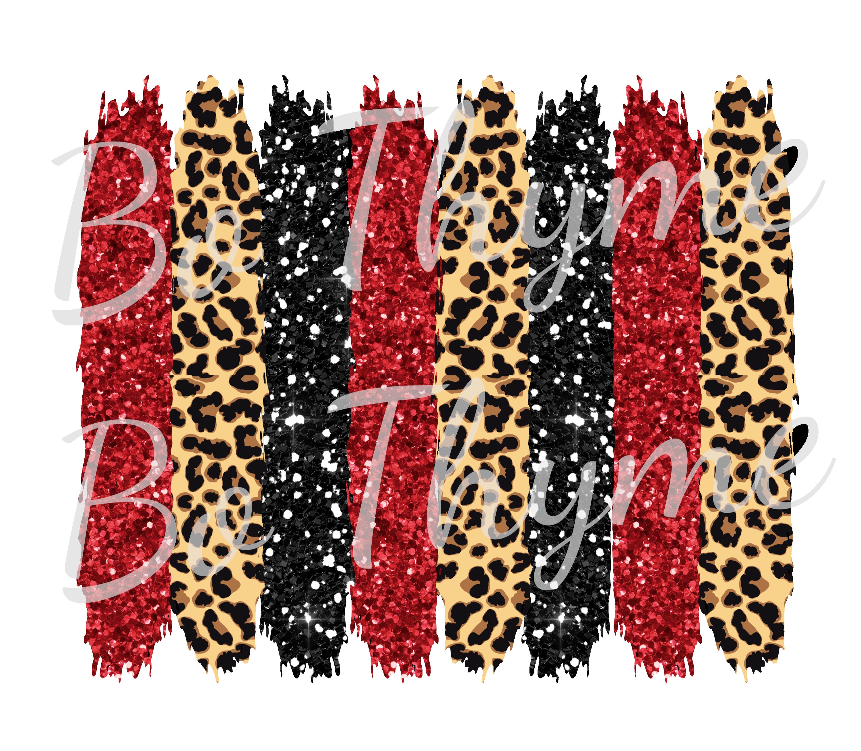 Sparkly Cheetah Print Backgrounds