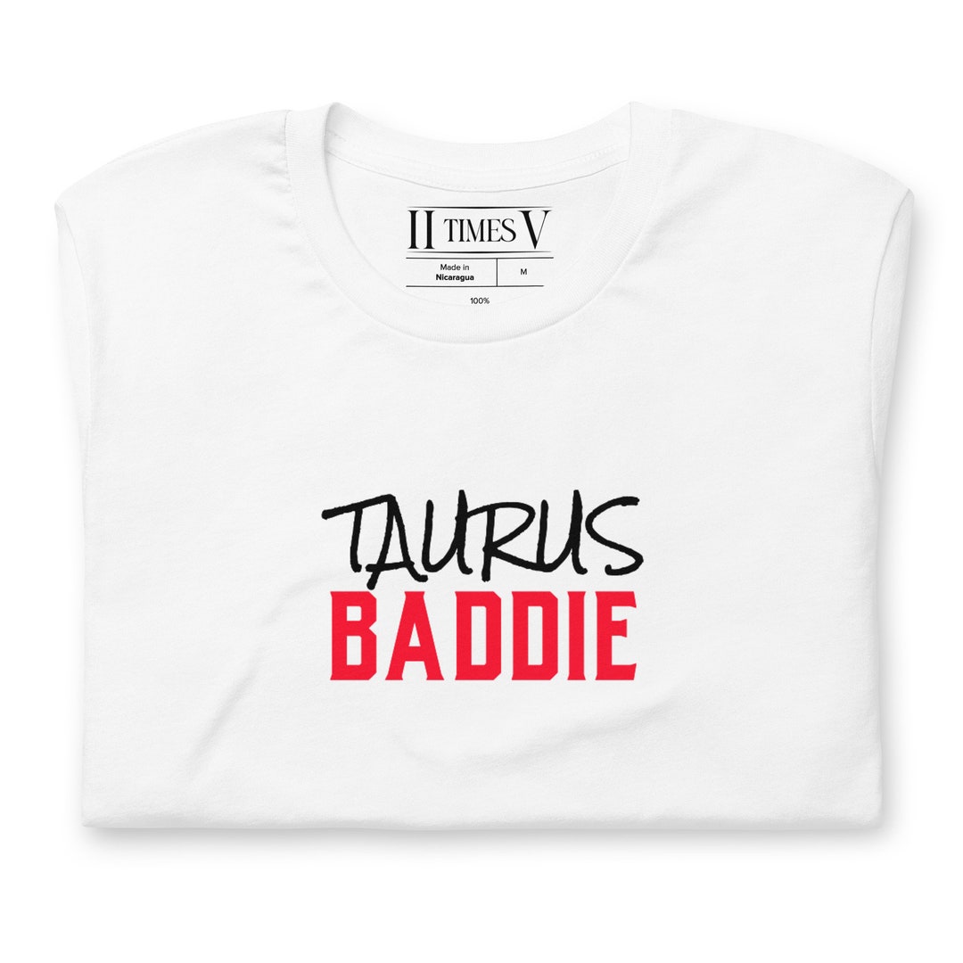 TAURUS BADDIE - Short-sleeve T-shirt - Etsy