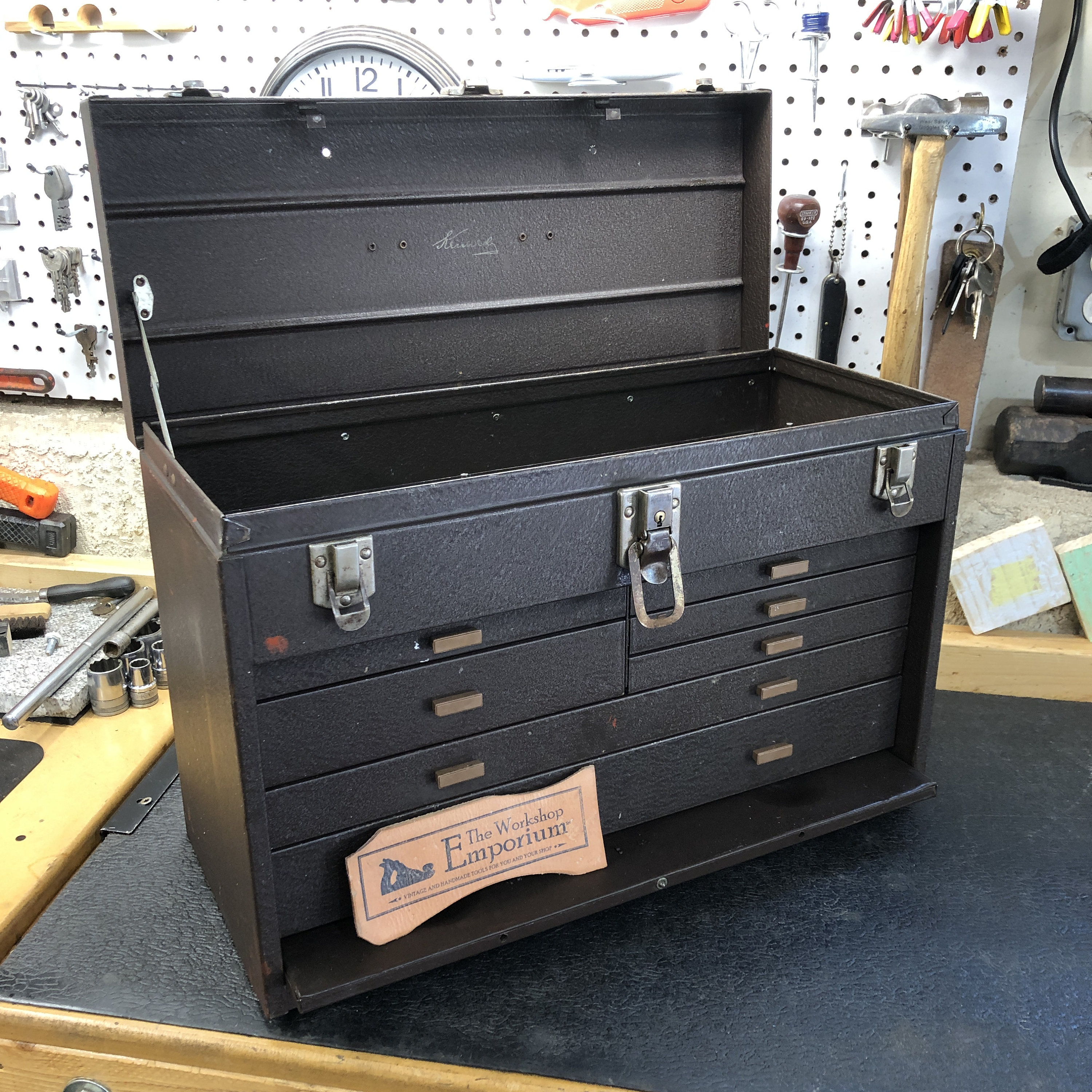 Vintage Machinist Tool Box For Sale at Alice Manning blog