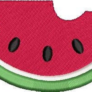 Watermelon Embroidery Design - Etsy