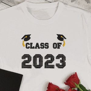 Graduation Class of 2023 Embroidery Design 4 X 4 and 5 X 7 - Etsy