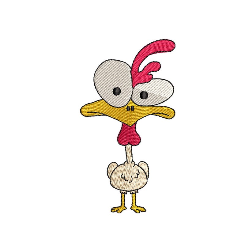 Chicken Embroidery - Etsy