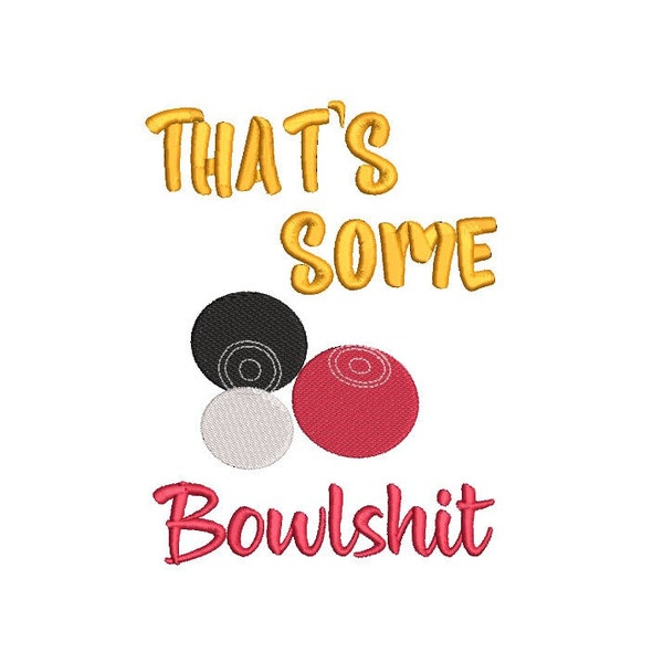 Bowling Embroidery - Etsy