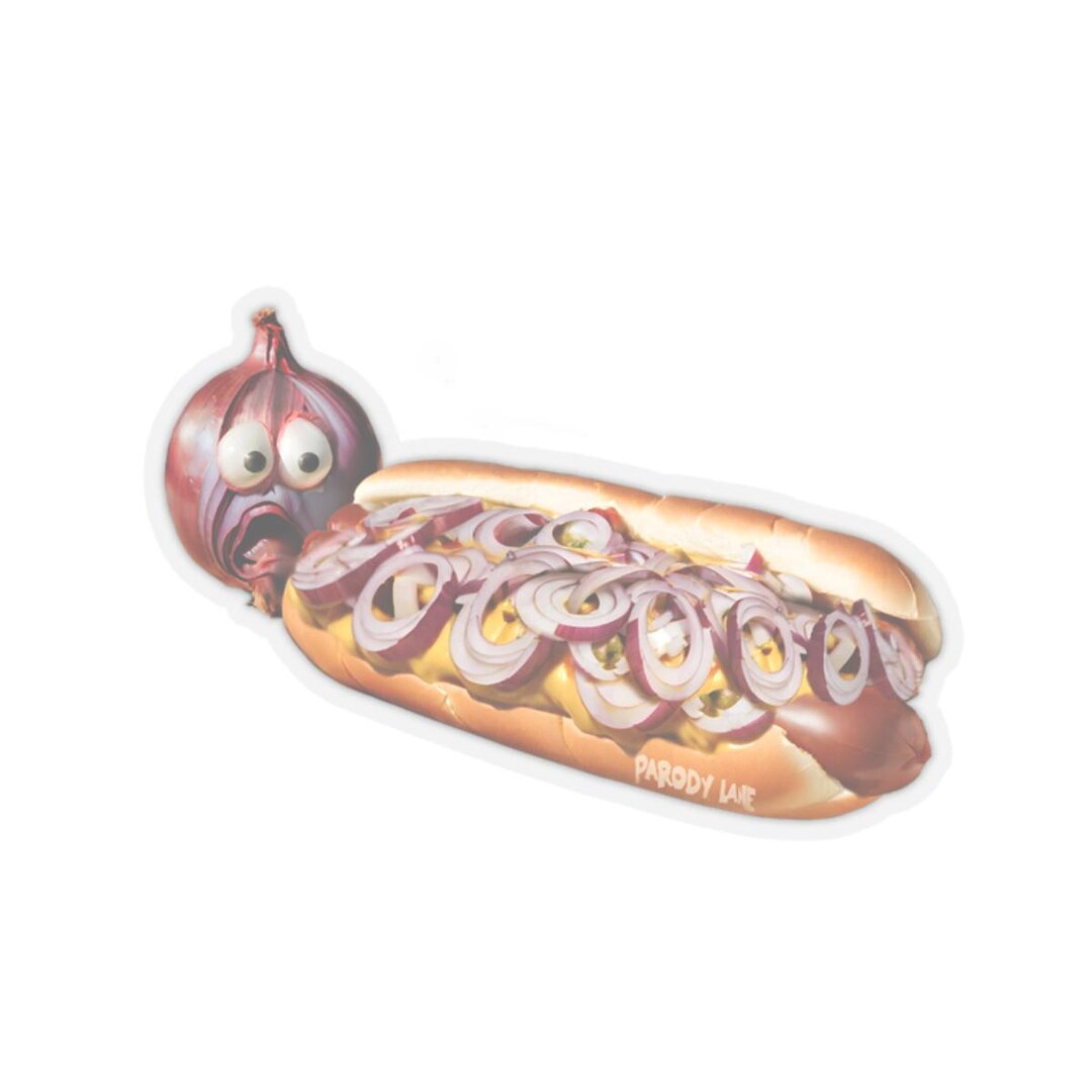 FUNNY HOT DOG Sticker - Etsy