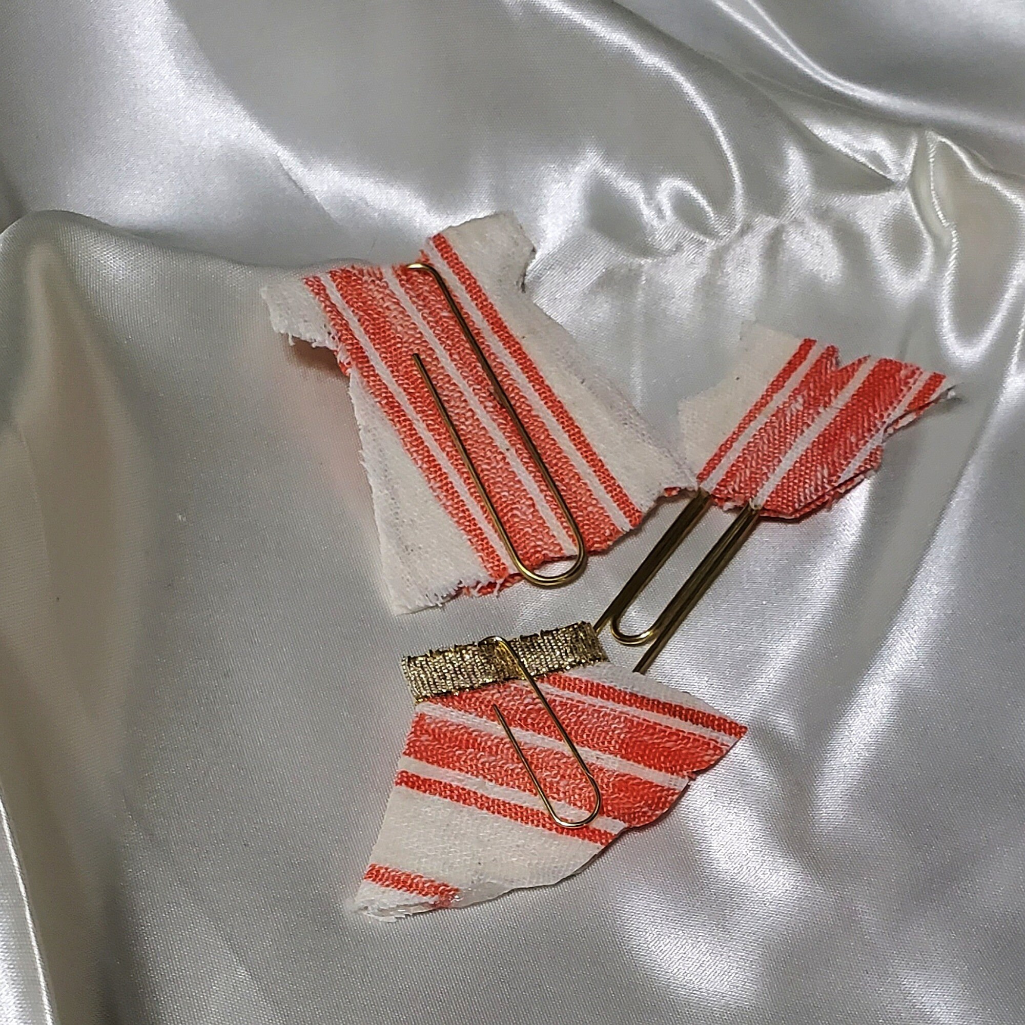 Cute Altered Paperclip Scrapbooking Junk Journal BOHO Miniature Retro ...