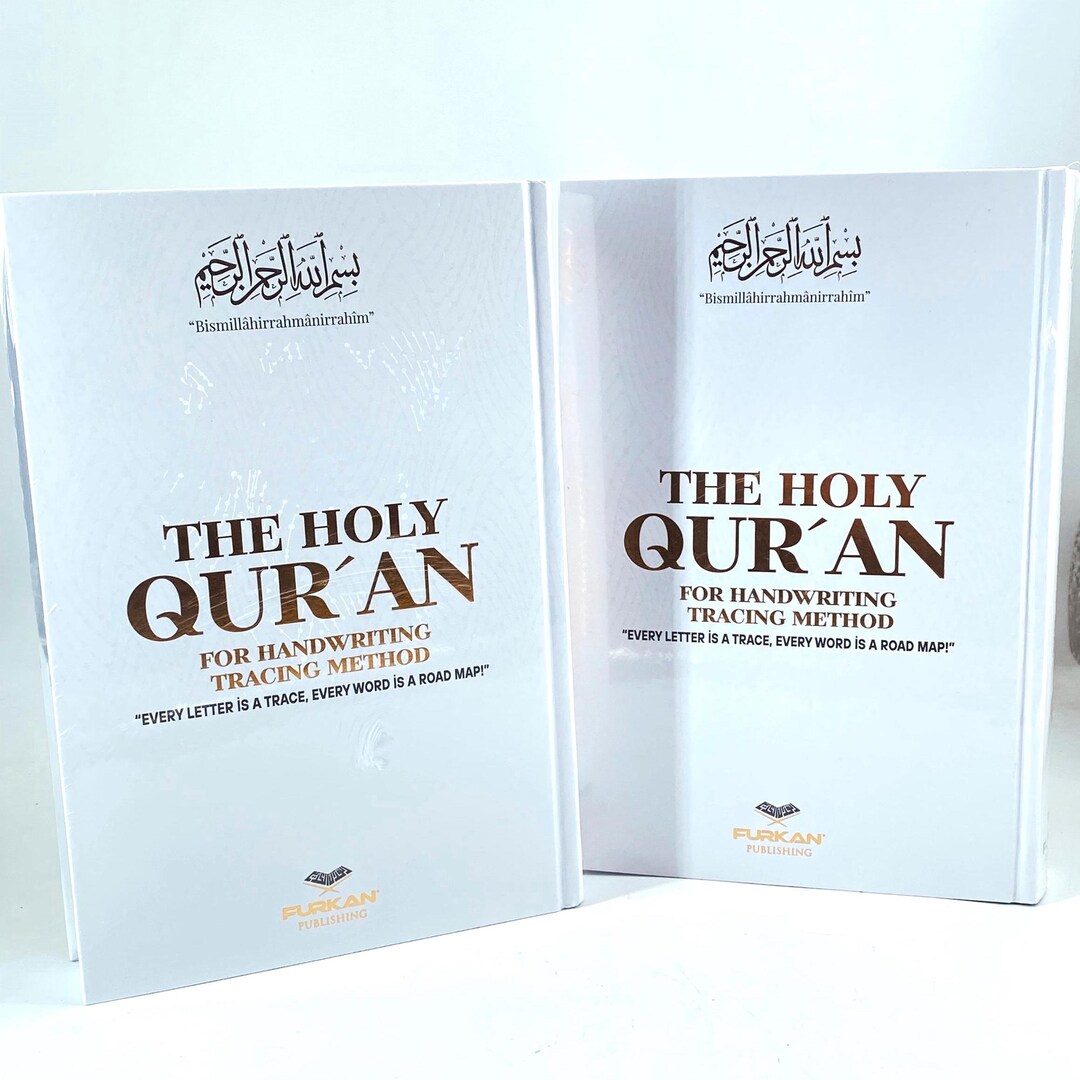 Trace the Quran, Full Tracing Quran Teaching Book, Handwriting Practice ...