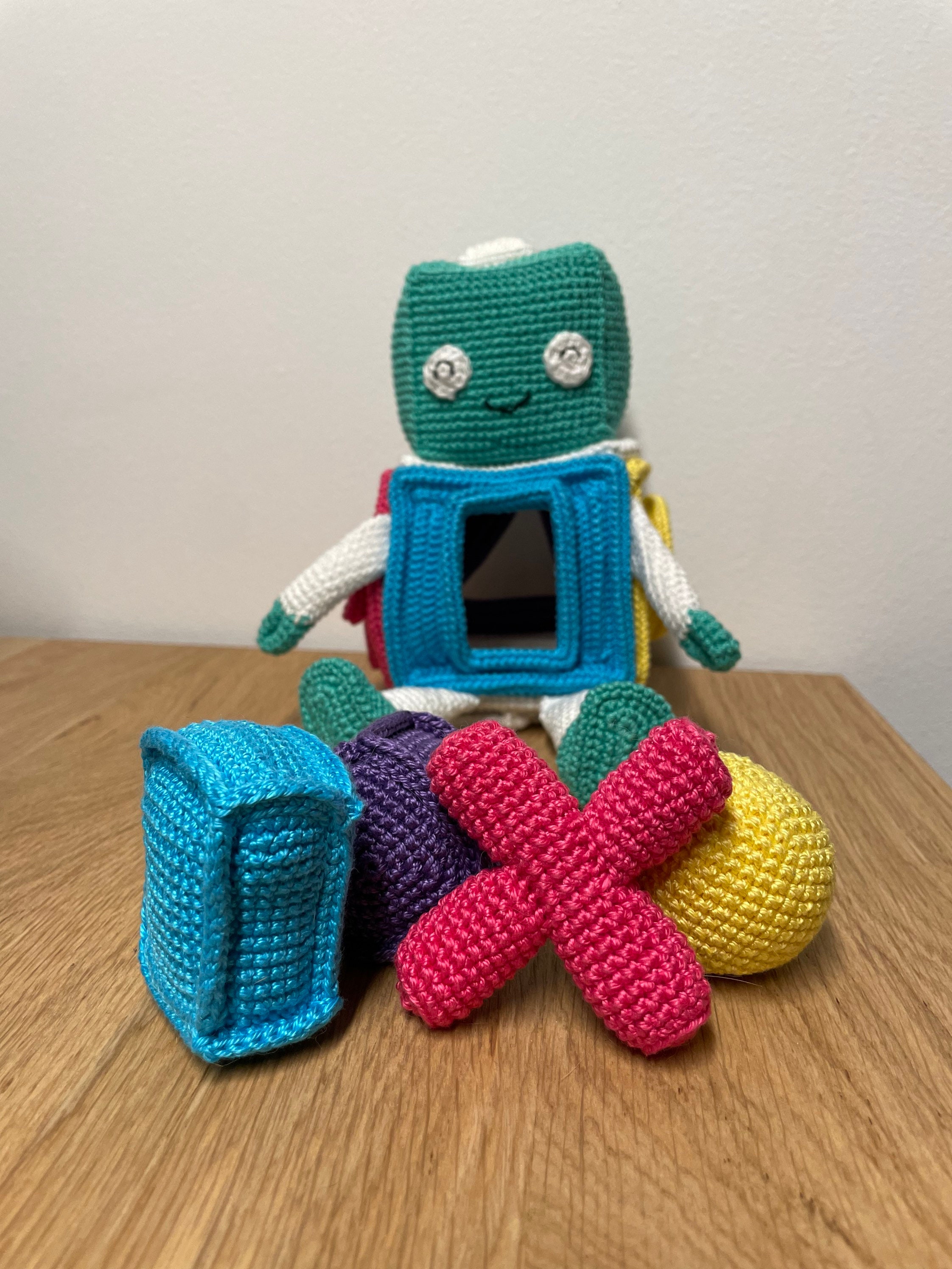 Soft Shape Sorter Robot - Etsy