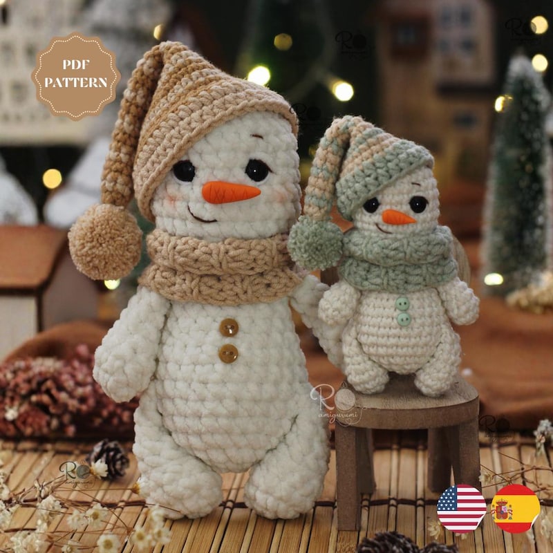 Chenille Snowman - Etsy