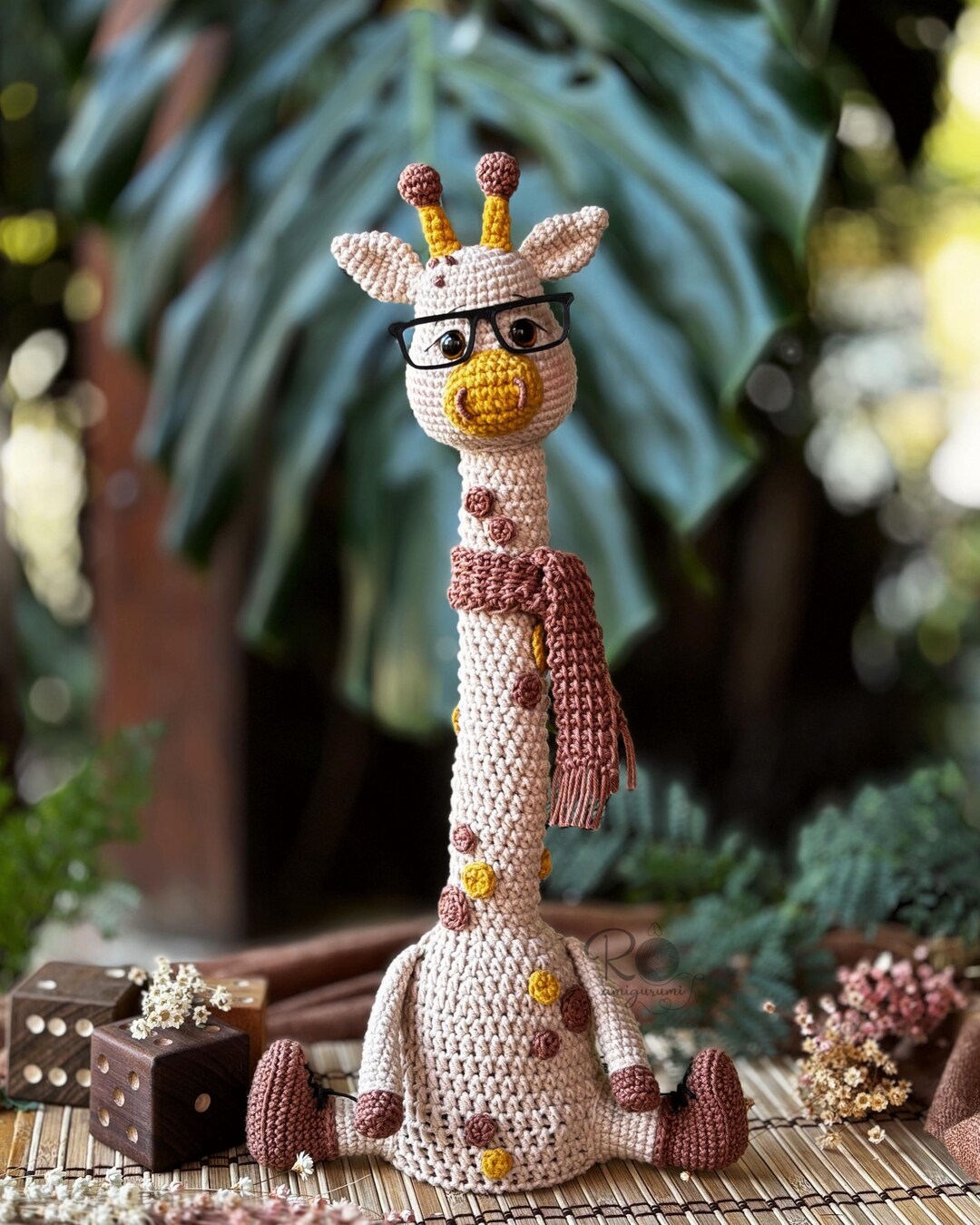 Dancing Giraffe Amigurumi Crochet Pattern – Fun Moving Plush Toy | PDF ...