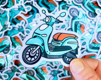 Cool Moped Stickers - Etsy
