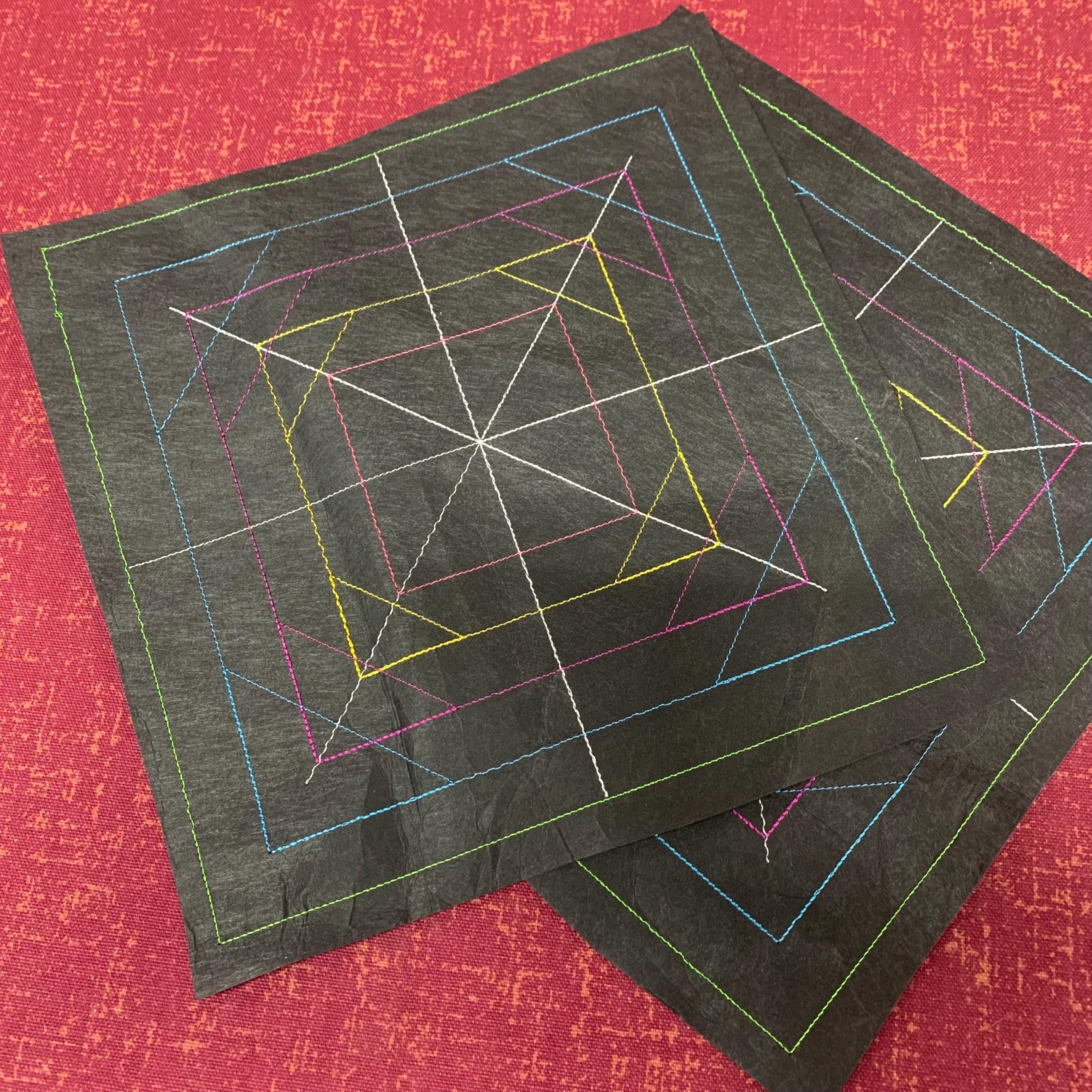 Amish Folded Star Hot Pad Template Set: Prairie Points Sewing Aid - Etsy