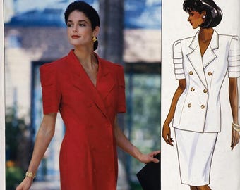Vintage Butterick 5837 Sewing Pattern – Classic Women’s Suit Jacket ...