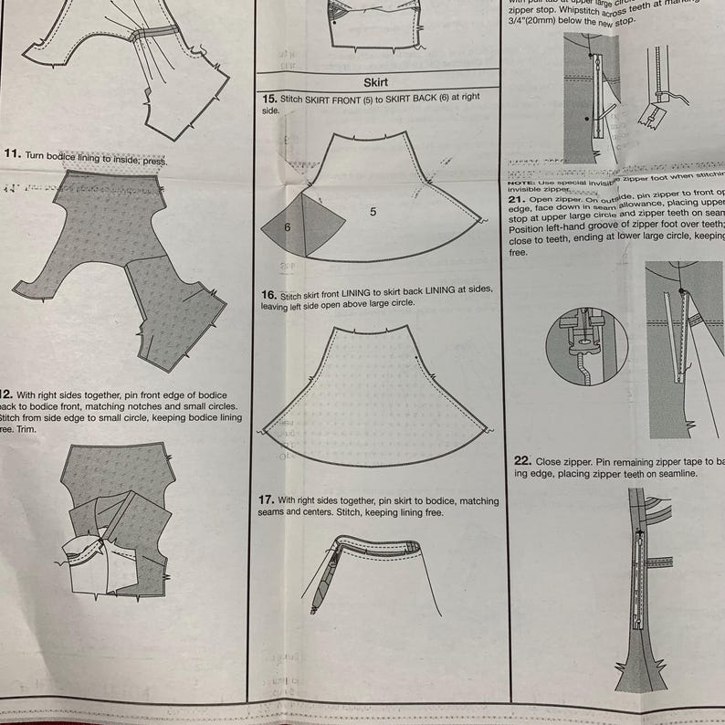 Vogue Patterns Tracy Reese New York V1584 Lined Dress Close Fitting ...