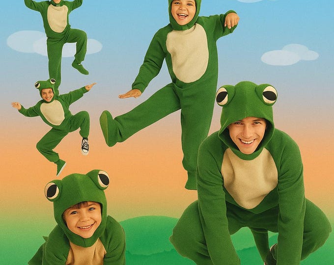 Mccall's 9561 Frog Costume Sewing Pattern: Kids Size 5-6, UNCUT - Etsy