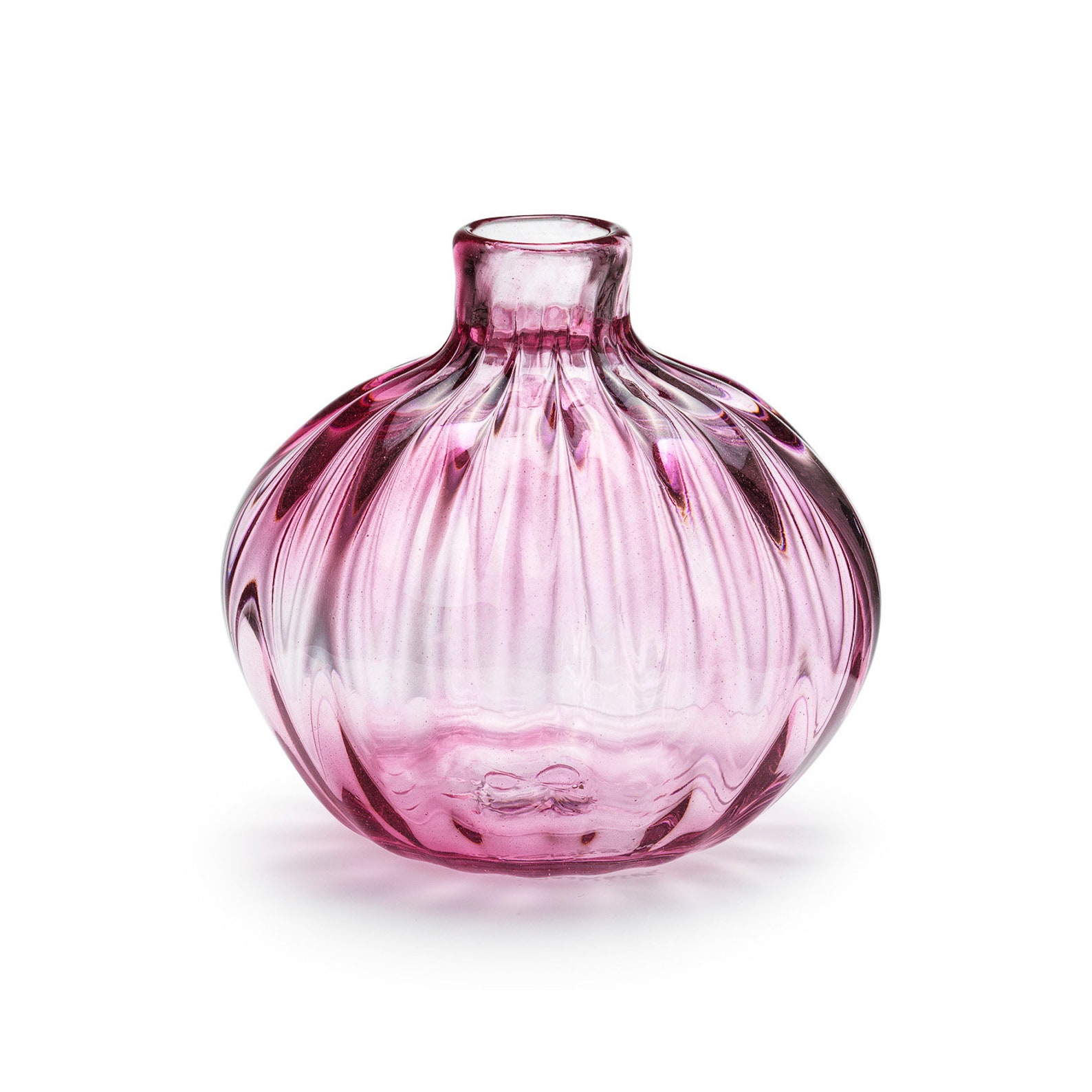 In Flore Sandra Hand-blown Mini Vase, Brown - Etsy