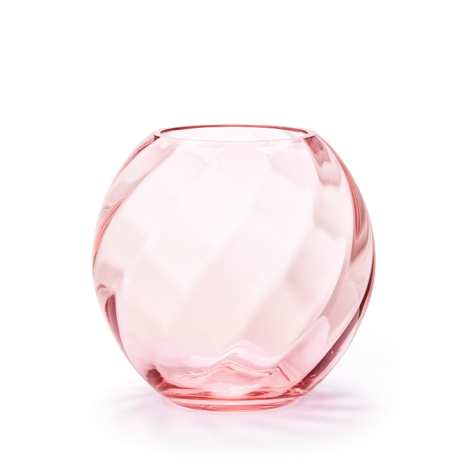 Handmade Eva Crystal Glass Vase, 18 Cm, Blue - Etsy