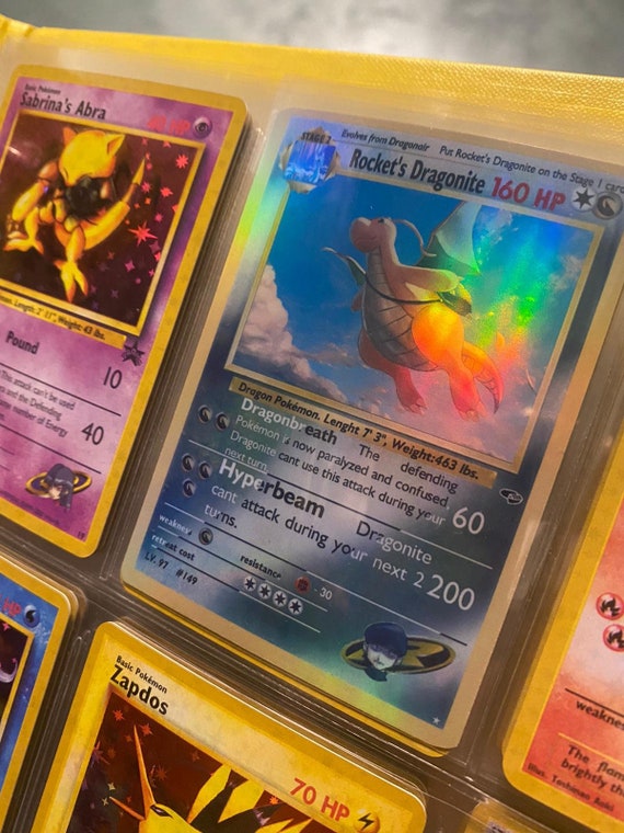 Rockets Dragonite Gym Heroes Revival Handmade Holo Proxy Card - Etsy