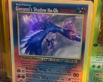 Cynthias Mega Garchomp Gym Heroes Revival Handmade Holo Proxy Card - Etsy Hong Kong