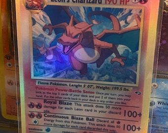 Rockets Blastoise Gym Heroes Revival Handmade Holo Proxy Card - Etsy