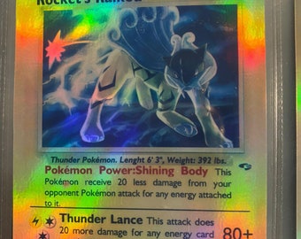 Reds Charizard Gym Heroes Revival Handmade Holo Proxy Card - Etsy