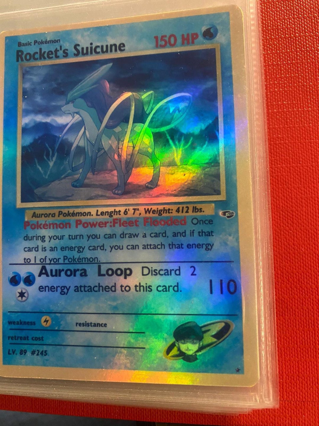 Rockets Suicune Gym Heroes Revival Handmade Holo Proxy Card - Etsy Canada