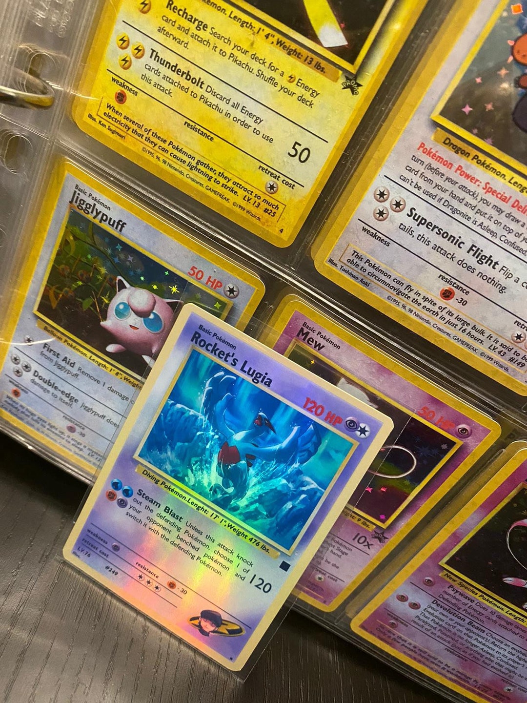 Rocket's Lugia Gym Heroes Revival Handmade Holo Proxy Card - Etsy