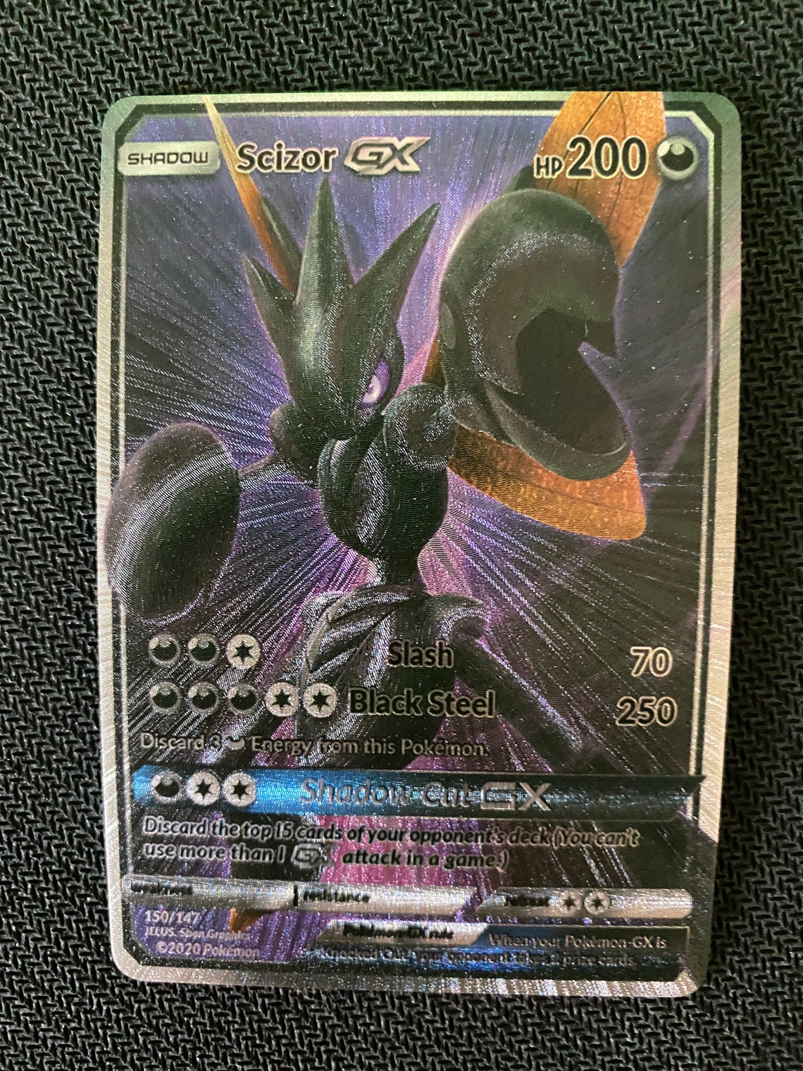 Scizor GX EX M MEGA Pokemon Orica Custom Card Shadow vMax | Etsy