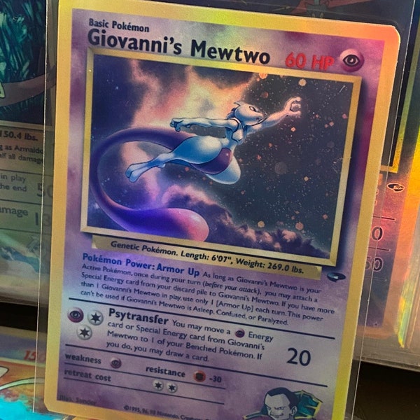 Mewtwo Birthday Card - Etsy