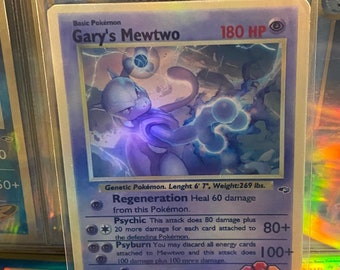Garys Blastoise Gym Heroes Revival Handmade Holo Proxy Card - Etsy