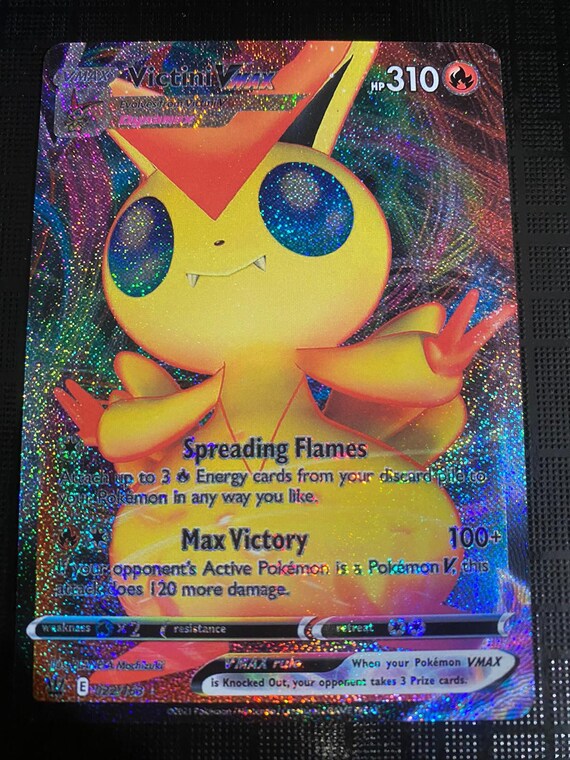 Pokemon Victini Card Ex