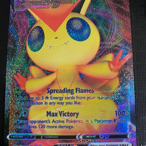 Victini Card - Etsy