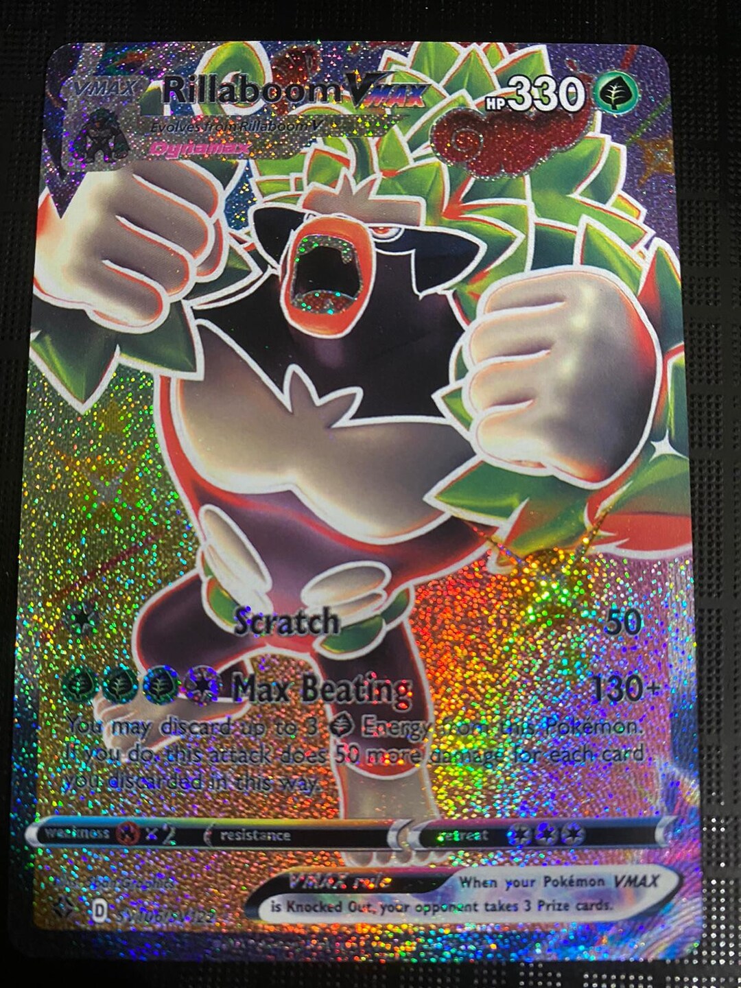 Rillaboom Vstar Sword & Shield GX EX M MEGA Pokemon Orica - Etsy