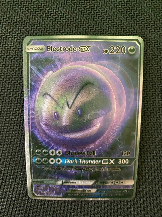 Electrode EX M MEGA Pokemon Orica Custom Card Shadow Vmax - Etsy