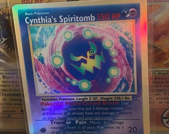Cynthia's Lucario Gym Heroes Revival Handmade Holo Proxy Card - Etsy