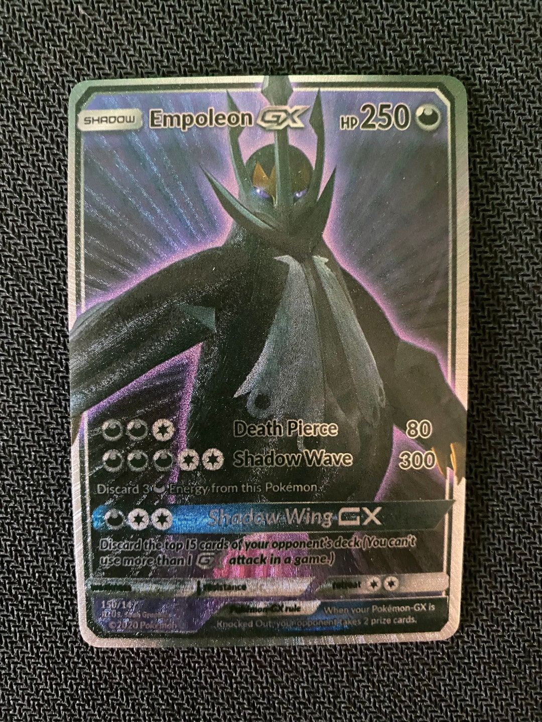 Empoleon GX EX M MEGA Pokemon Orica Custom Card Shadow Vmax Gigantamax ...