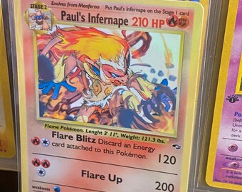 M Infernape Ex Gx Pokemon Card - Etsy