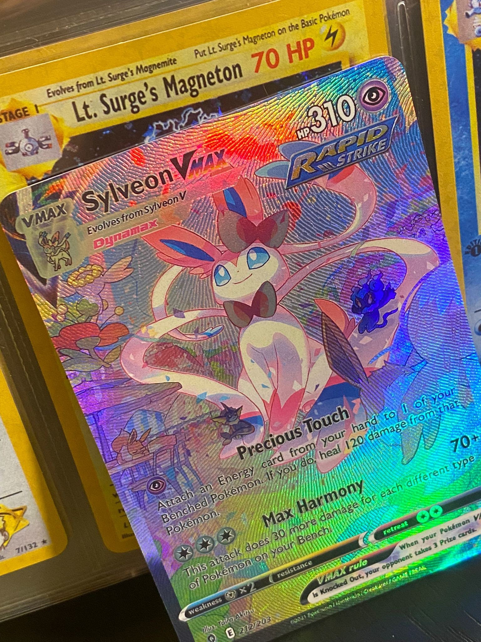 Sylveon V Vmax Vstar Alternative Art Secret Evolving Skies - Etsy