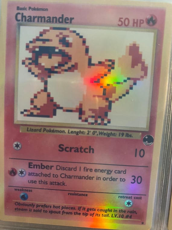 Pokemon Charmander Kaart