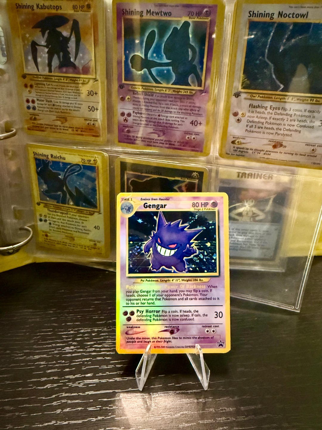 Gengar Handmade Holo Proxy Card - Etsy
