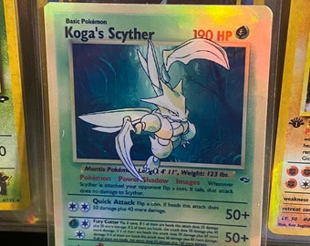 Kogas Shiny Pidgeot Gym Heroes Revival Handmade Holo Proxy - Etsy