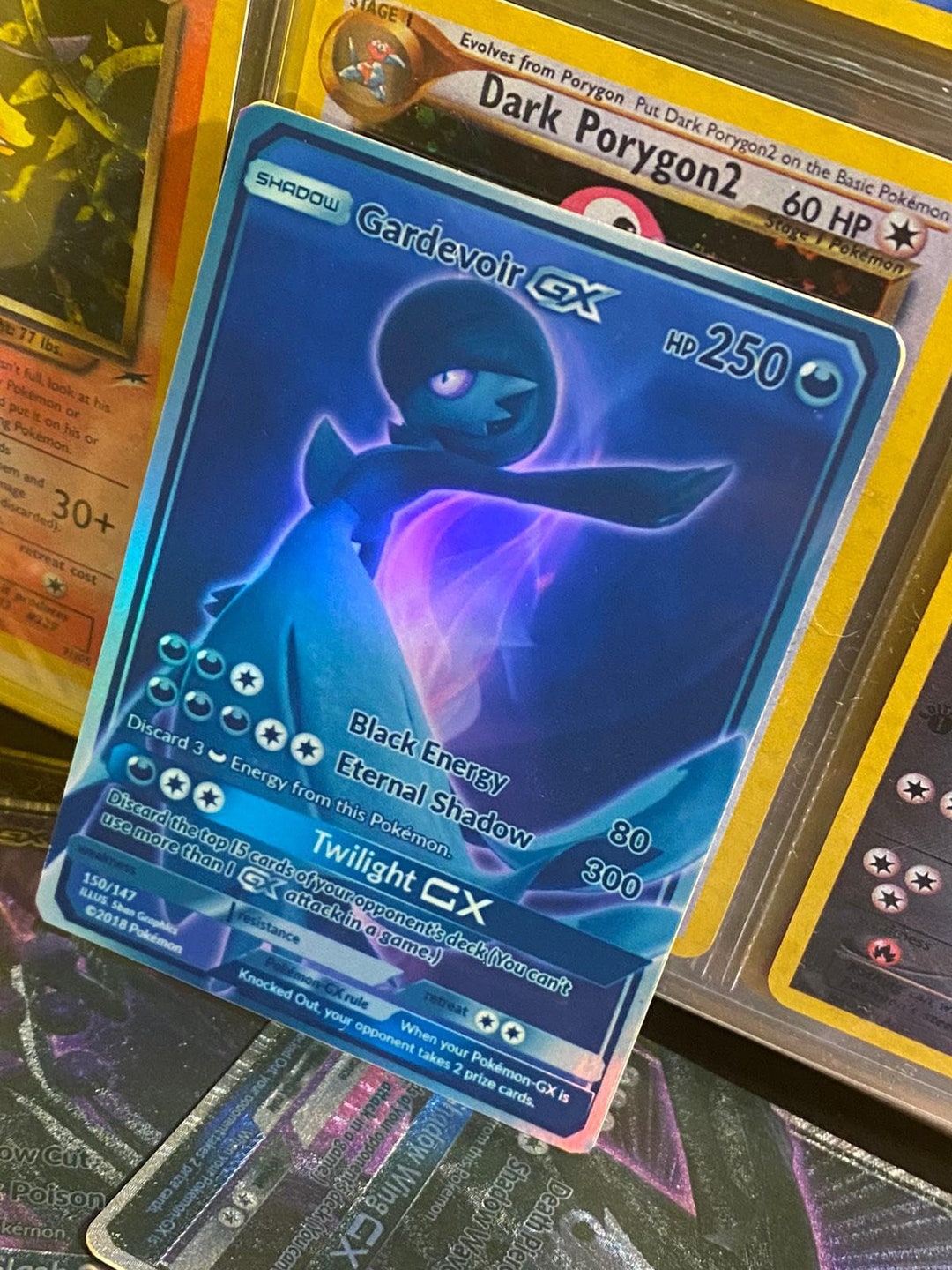 Gardevoir GX EX M MEGA Pokemon Orica Custom Card Shadow Vmax Gigantamax ...