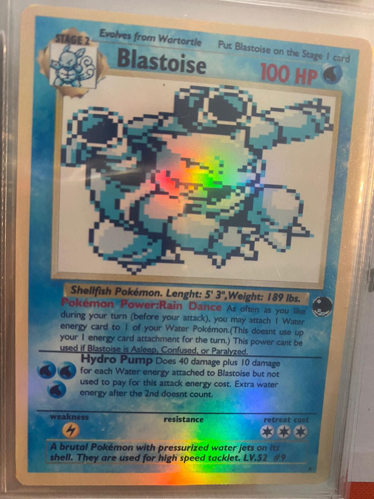 Blastoise Sprite Blue