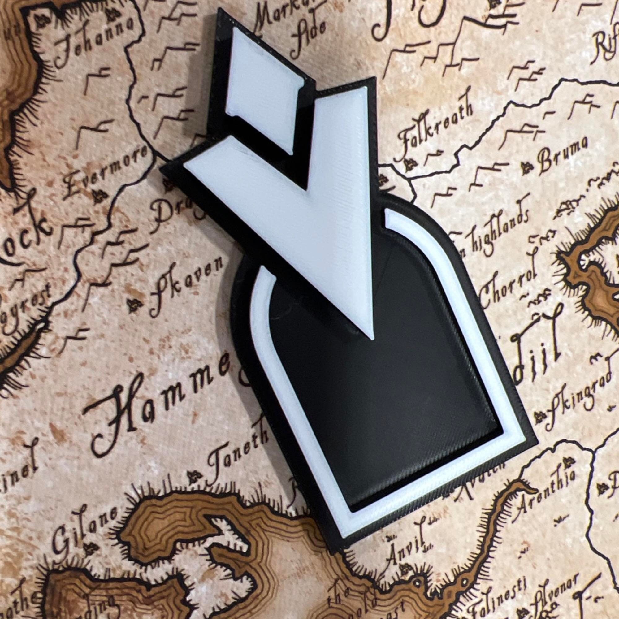 Skyrim Map Markers, Quest, Dragon, Cave, Harbor, Castle, Dwarf, Daedra ...
