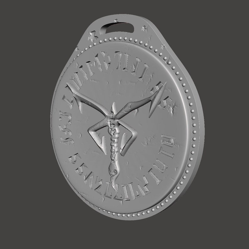 Resident Evil 4 Blue Medallion STL 3D Print Files - Etsy