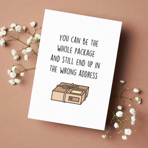 Break up Card - Etsy