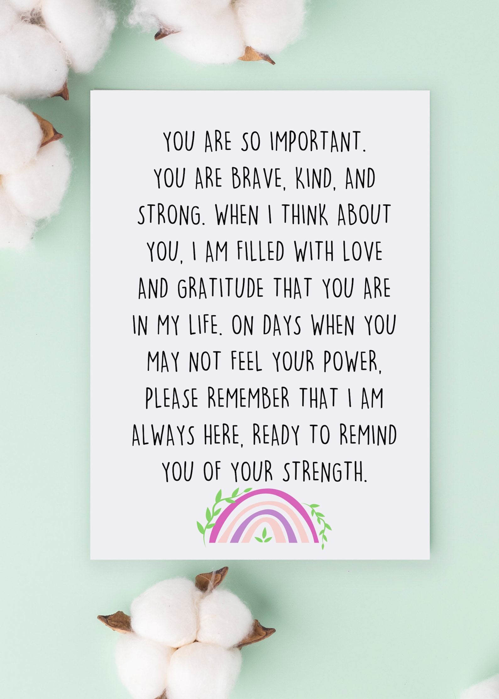 Cancer Awareness Card, Encouragement| Motivational| Uplifting Card for ...