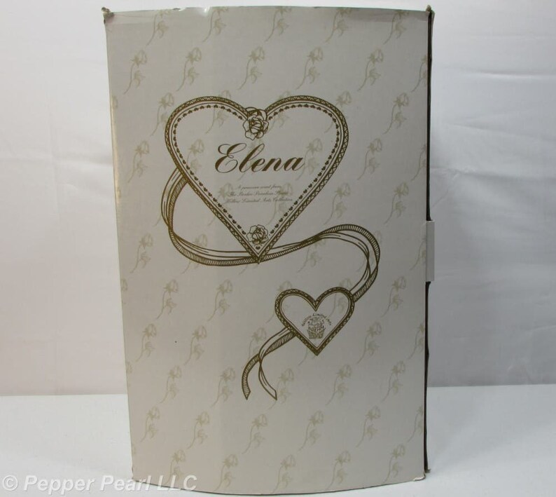 Porcelain Collector Doll Elena the Hamilton Collection Helen Boehm ...