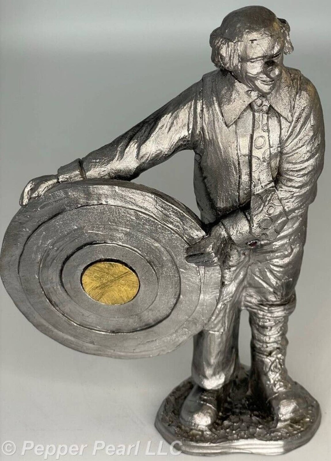 Michael A. Ricker Pewter 1st Casting 1997 Big Top Clowns Mirror ...