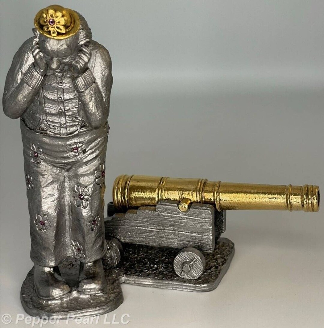 Michael A. Ricker Pewter Sculpture 1st Casting 1996 Big Top Clowns ...